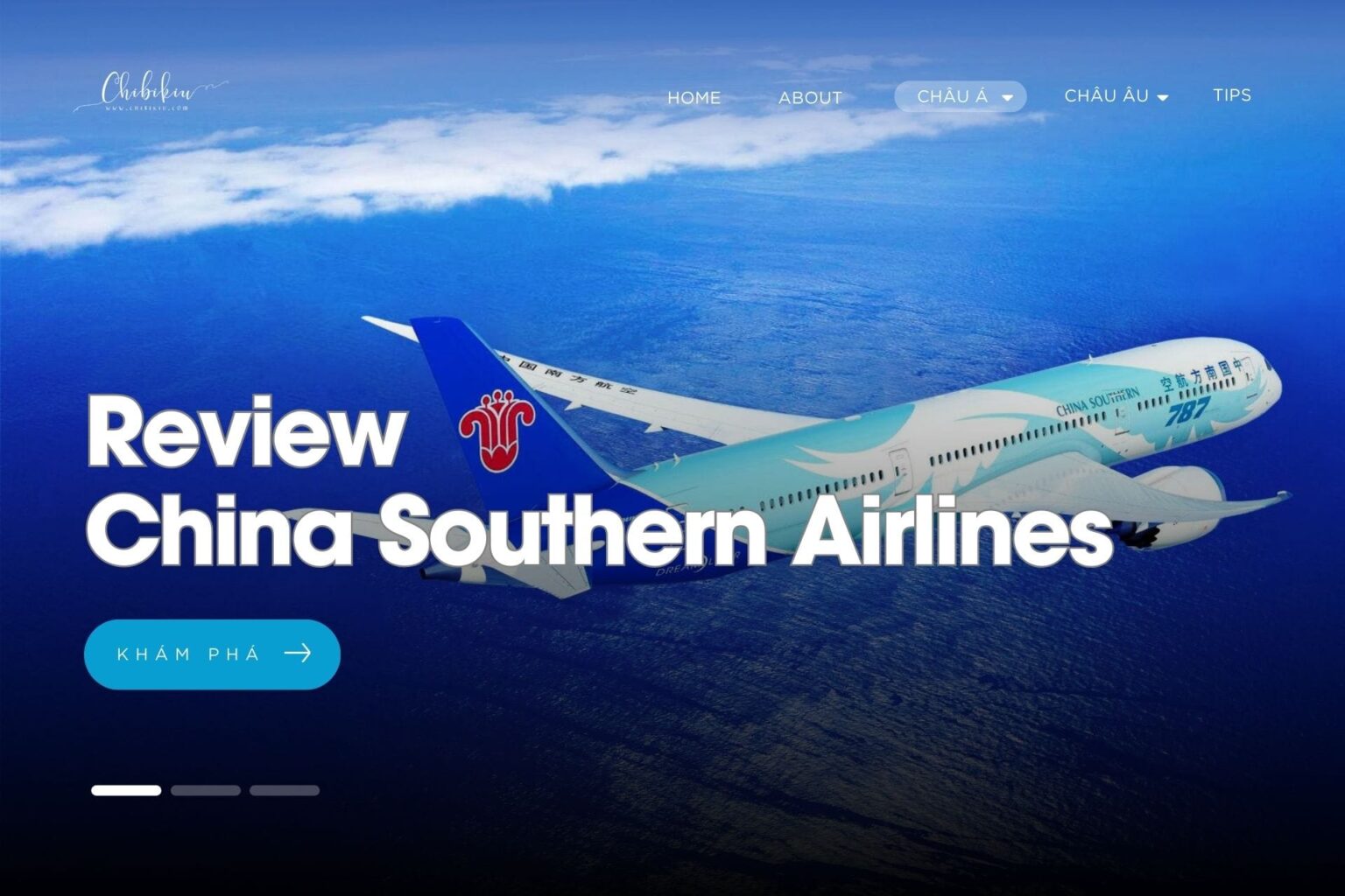 Review hãng China Southern Airlines - Chibikiu