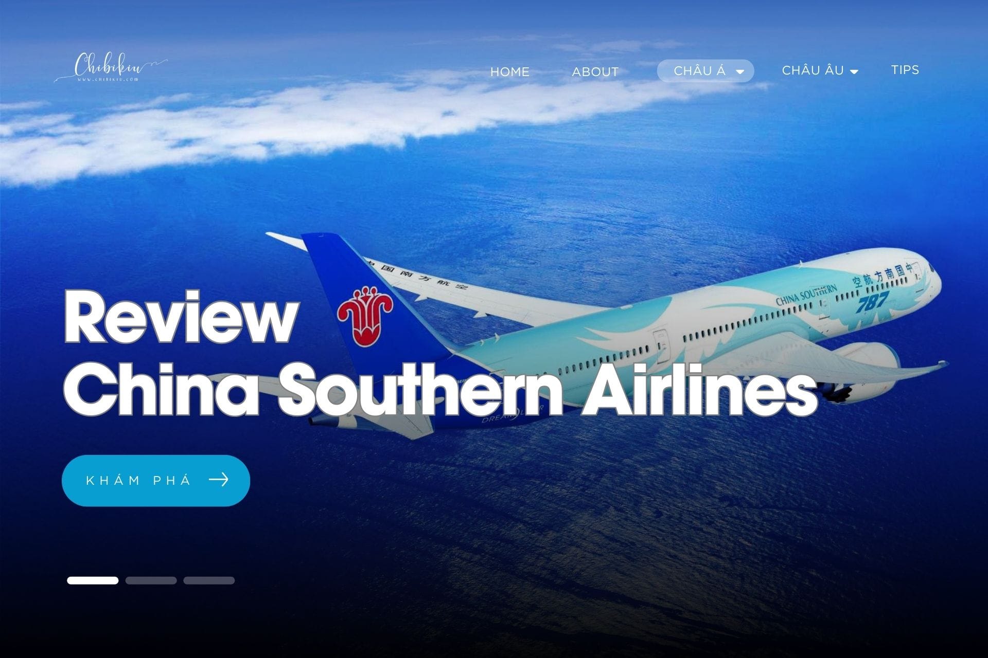 Review hãng China Southern Airlines - Chibikiu